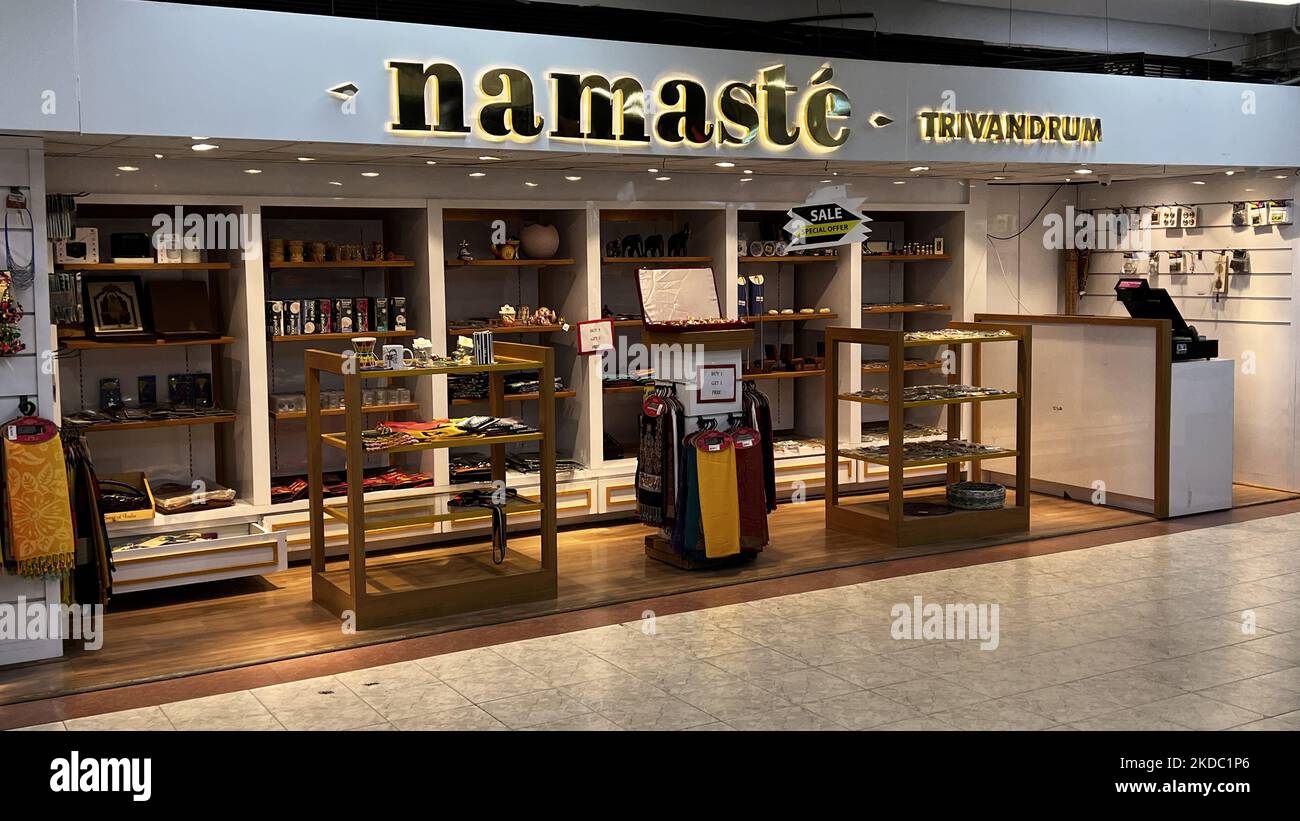 Souvenir shop inside Trivandrum Domestic Airport (Terminal 1) in ...