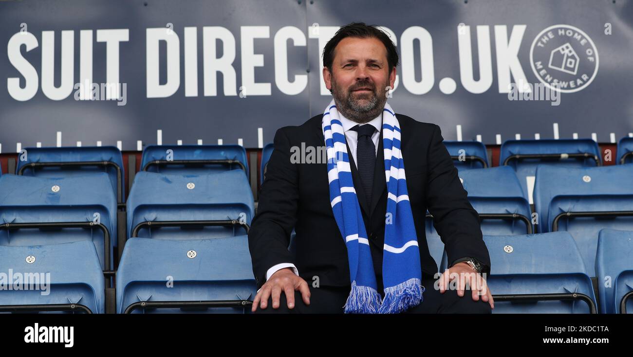 Paul Hartley is unveiled as the new manager of Hartlepool United at ...