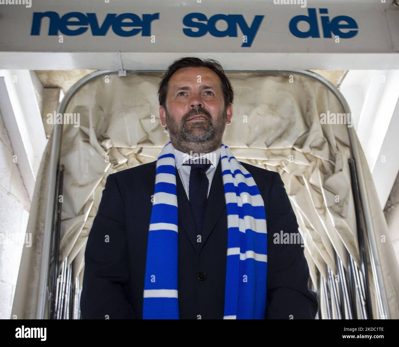 Paul Hartley is unveiled as the new manager of Hartlepool United at ...