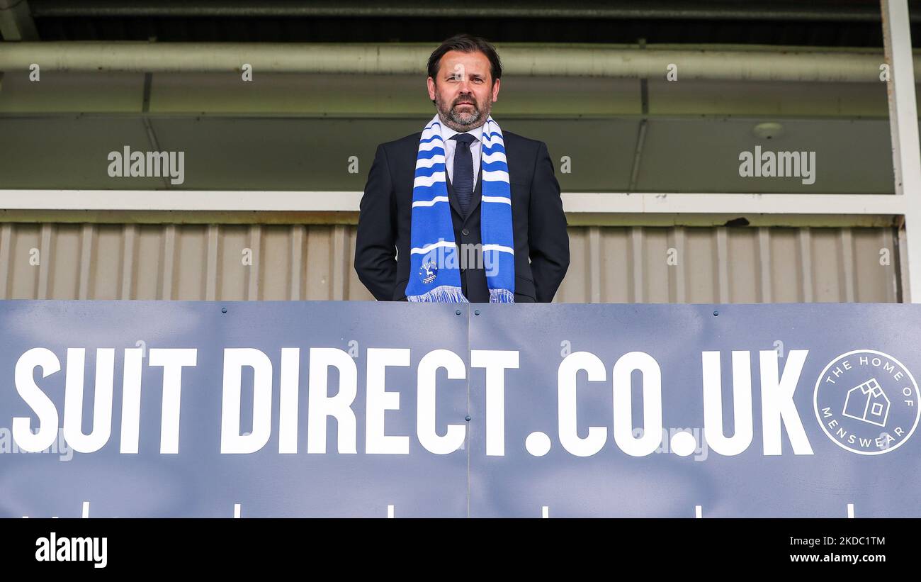 Paul Hartley is unveiled as the new manager of Hartlepool United at ...