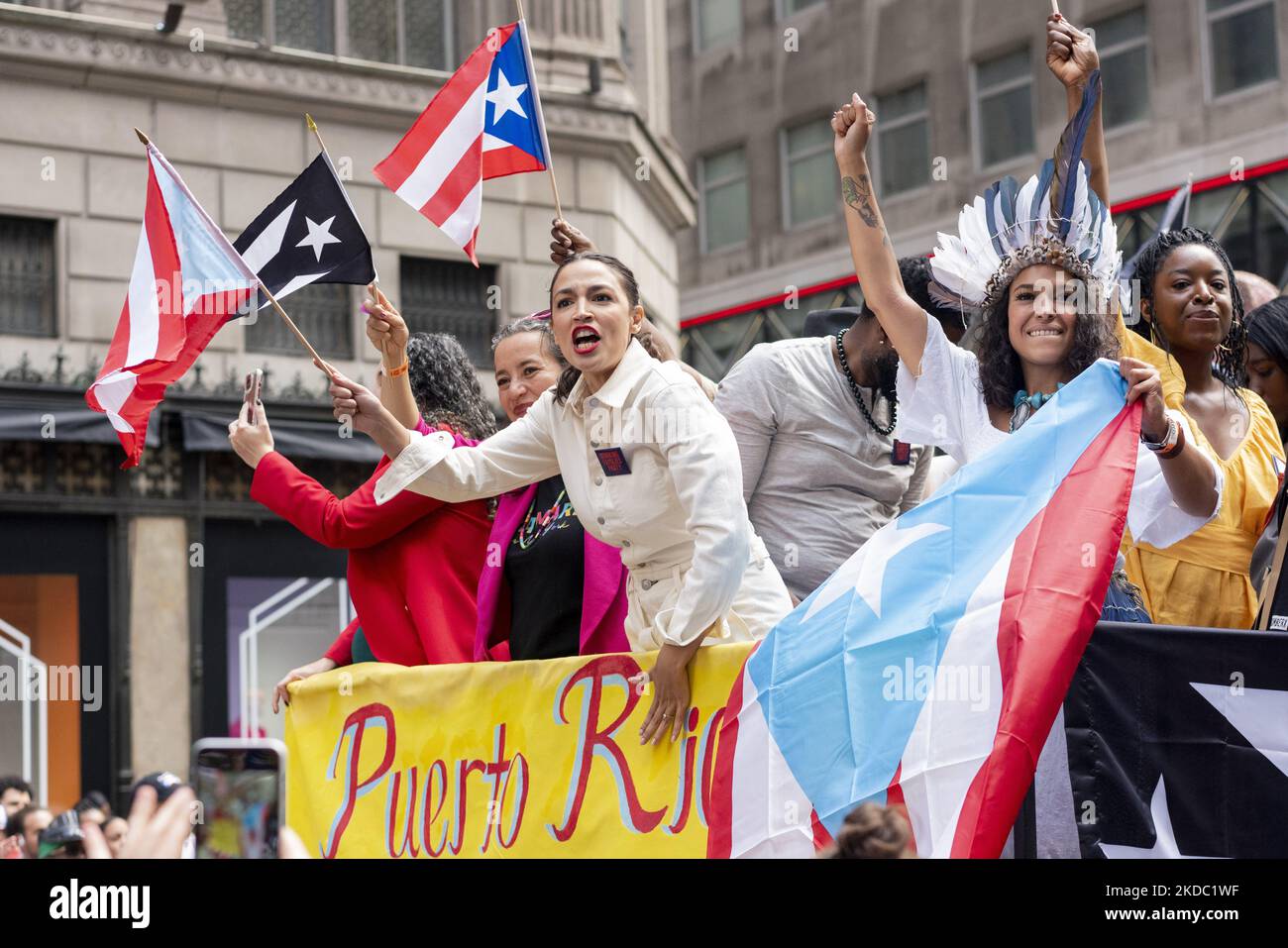 Congresswoman Alexandria Ocasio Cortez, Queens Council Member Tiffany ...