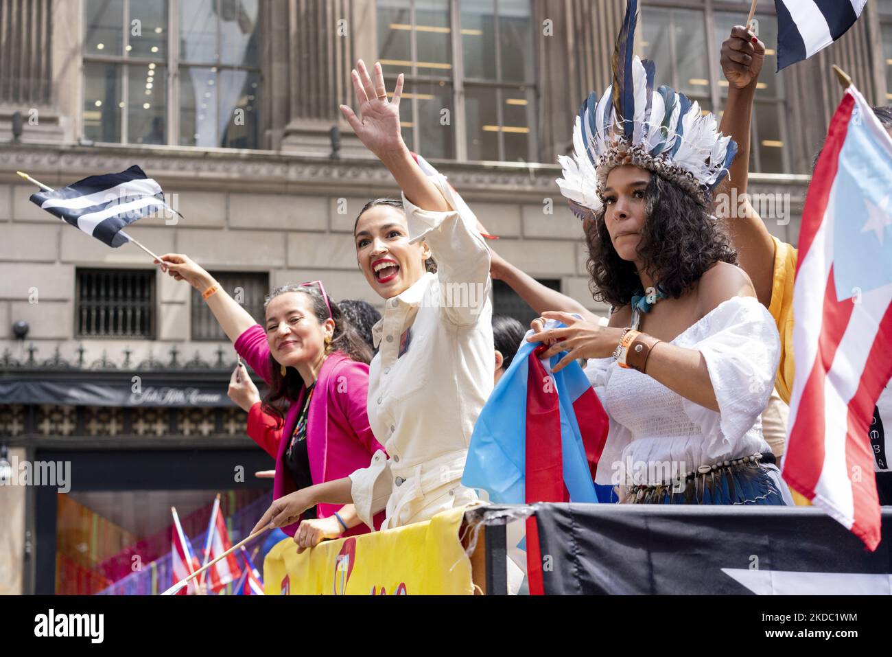 Congresswoman Alexandria Ocasio Cortez, Queens Council Member Tiffany ...