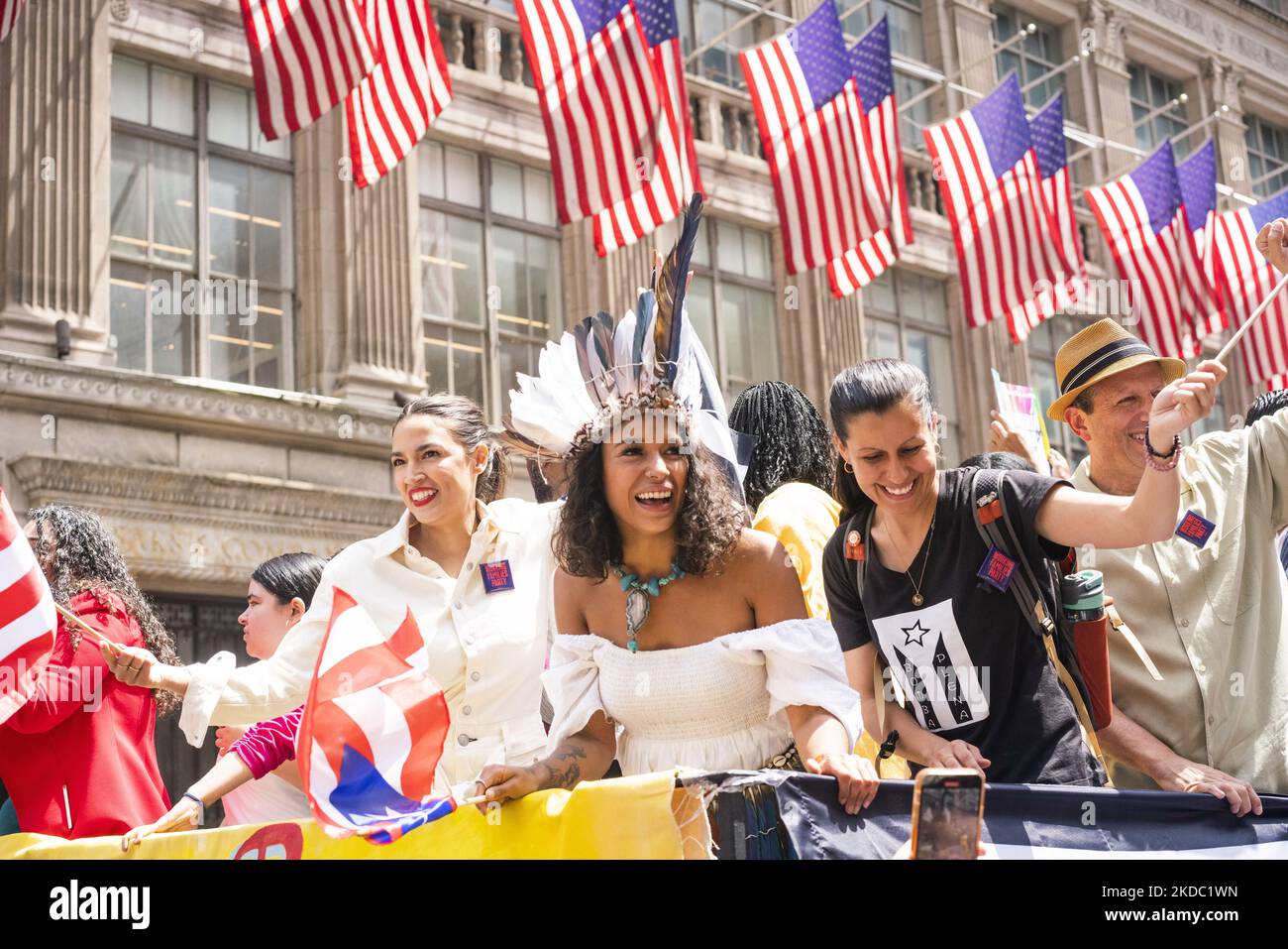 Congresswoman Alexandria Ocasio Cortez, Queens Council Member Tiffany ...