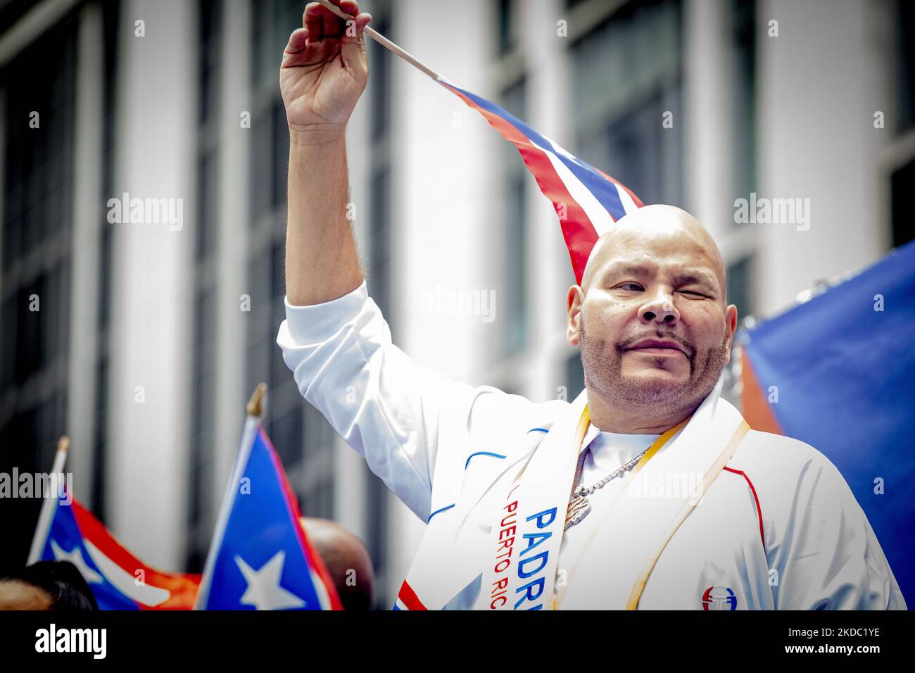 Rapper Fat Joe during the National Puerto Rican Day Parade Sunday June ...