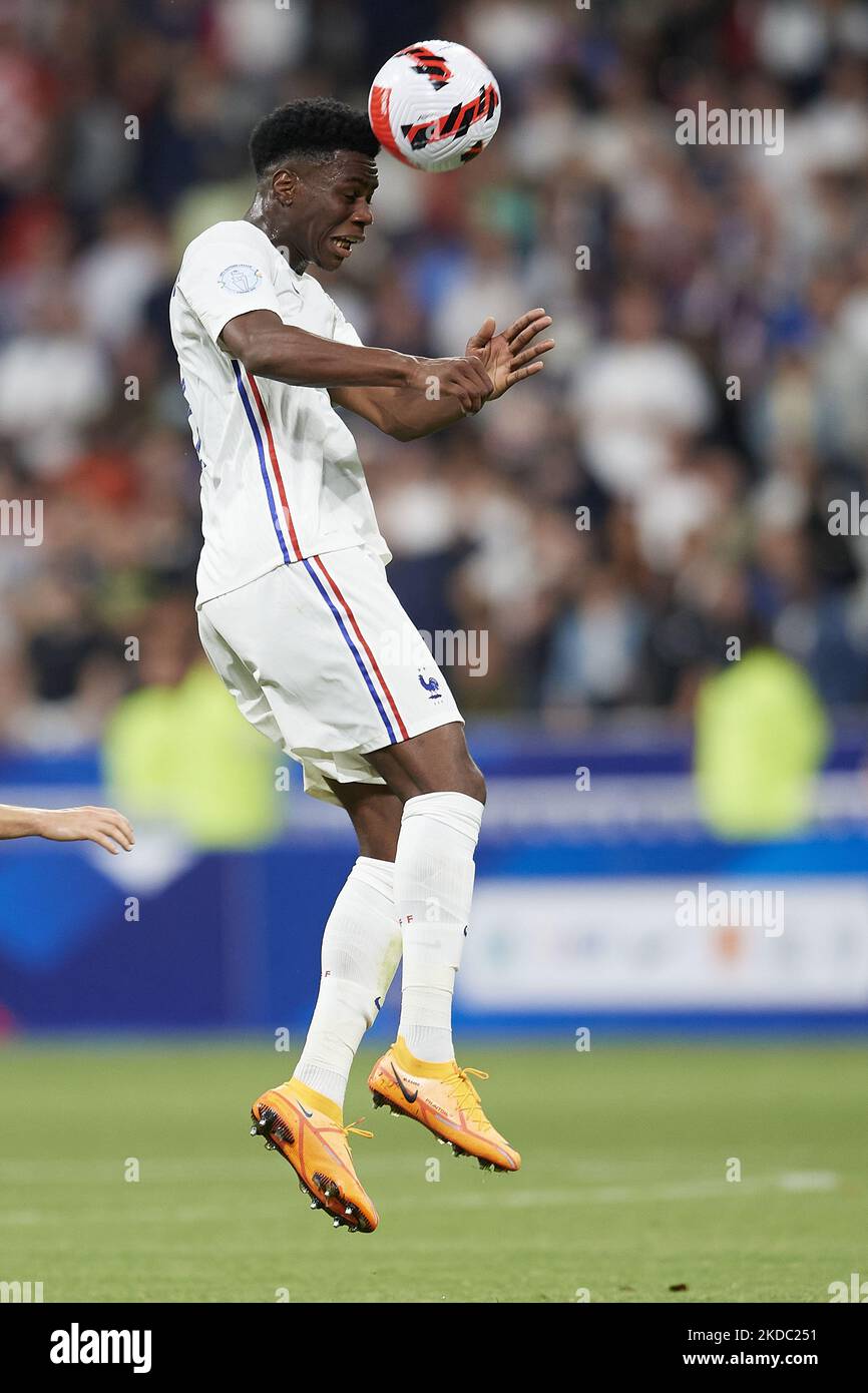 Aurelien Tchouameni (Real Madrid) of France in action during the UEFA ...