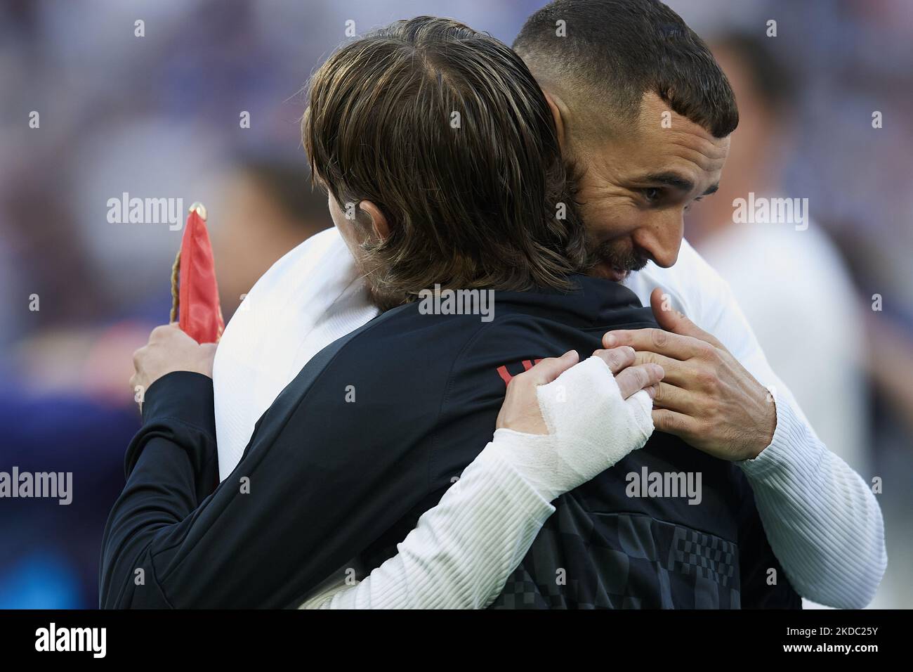 Karim benzema luka modric paris hi-res stock photography and images - Alamy