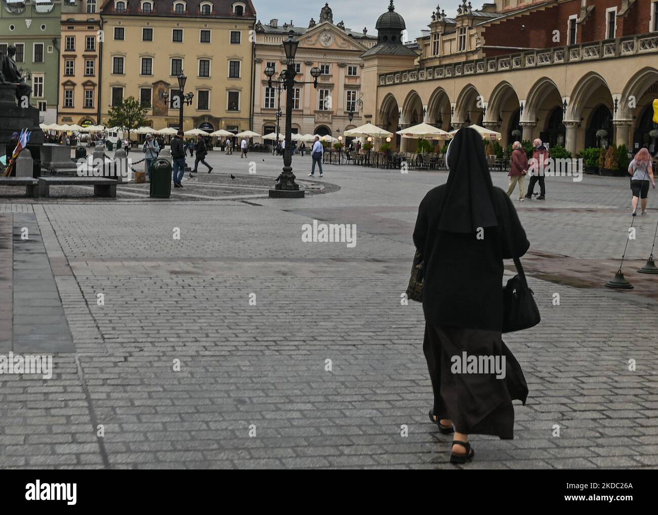 Nun and children in catholic church hi-res stock photography and images ...
