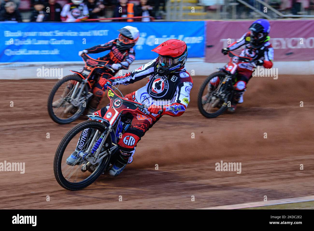 Max Fricke (Red) inside Luke Becker (White) with Tom Brennan (Blue ...