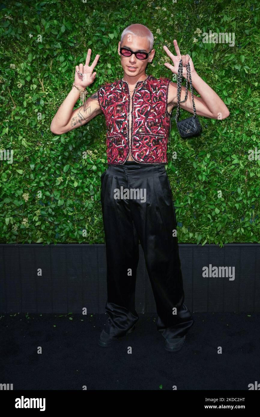 Evan Mock at the CHANEL Annual Tribeca Film Festival Artists Dinner at ...