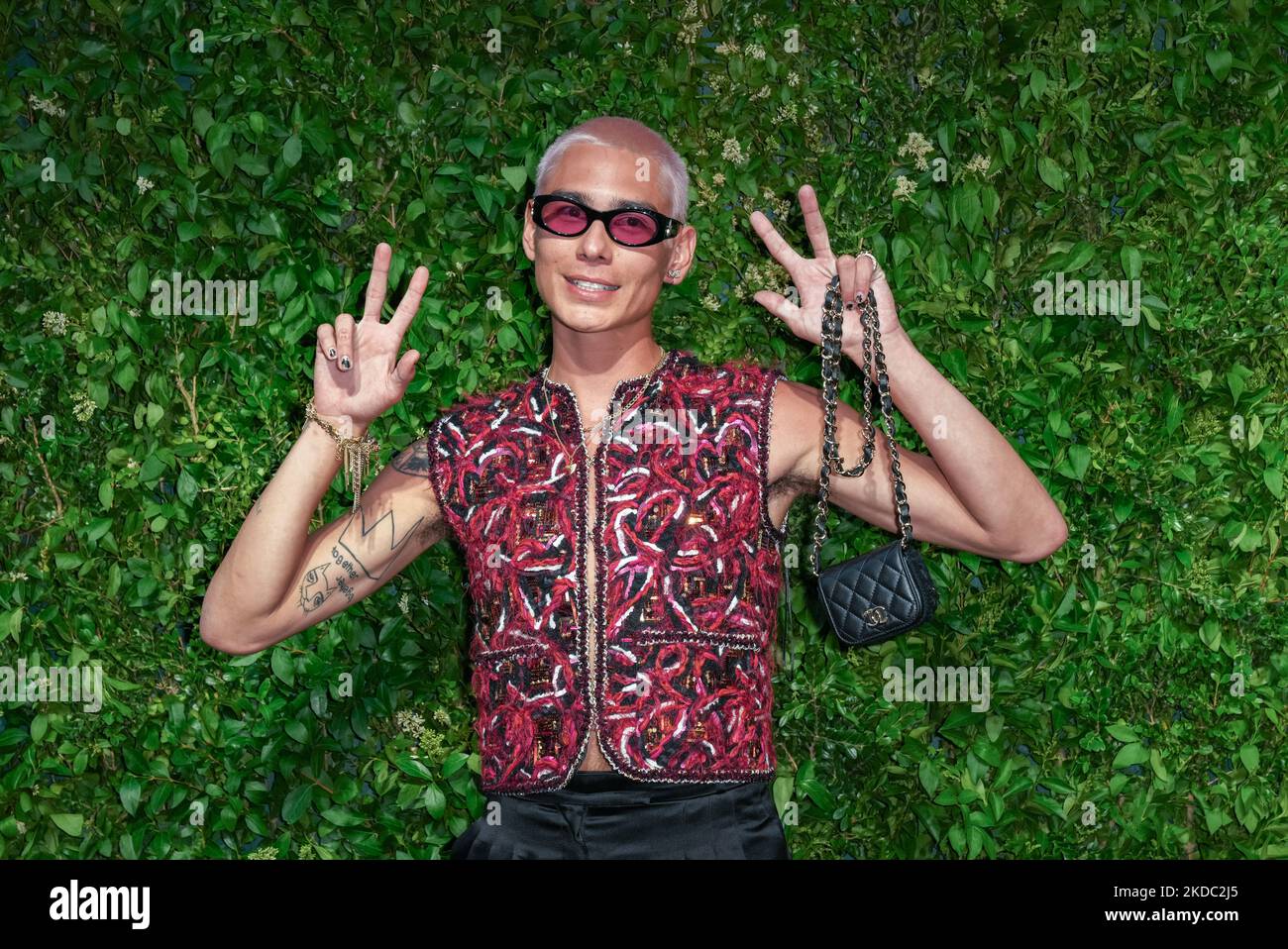 Evan Mock at the CHANEL Annual Tribeca Film Festival Artists Dinner at ...