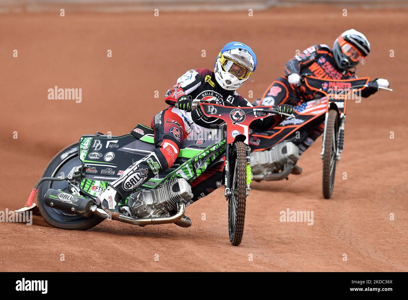 Charles Wright of Belle Vue ‘ATPI’ Aces leads Luke Becker of ...