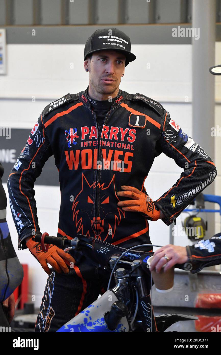 Sam Masters of Wolverhampton Wolves during the SGB Premiership match ...