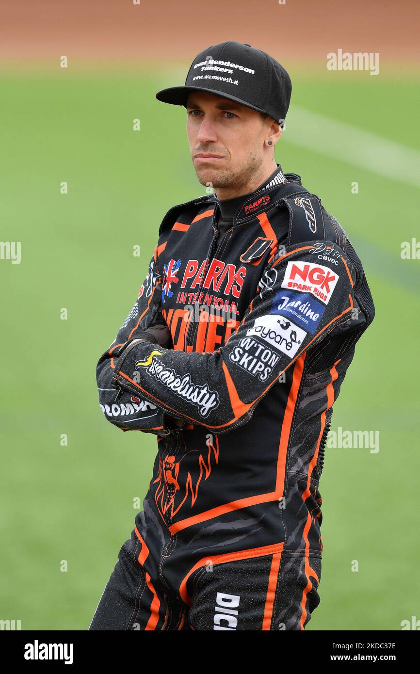 Sam Masters of Wolverhampton Wolves during the SGB Premiership match ...