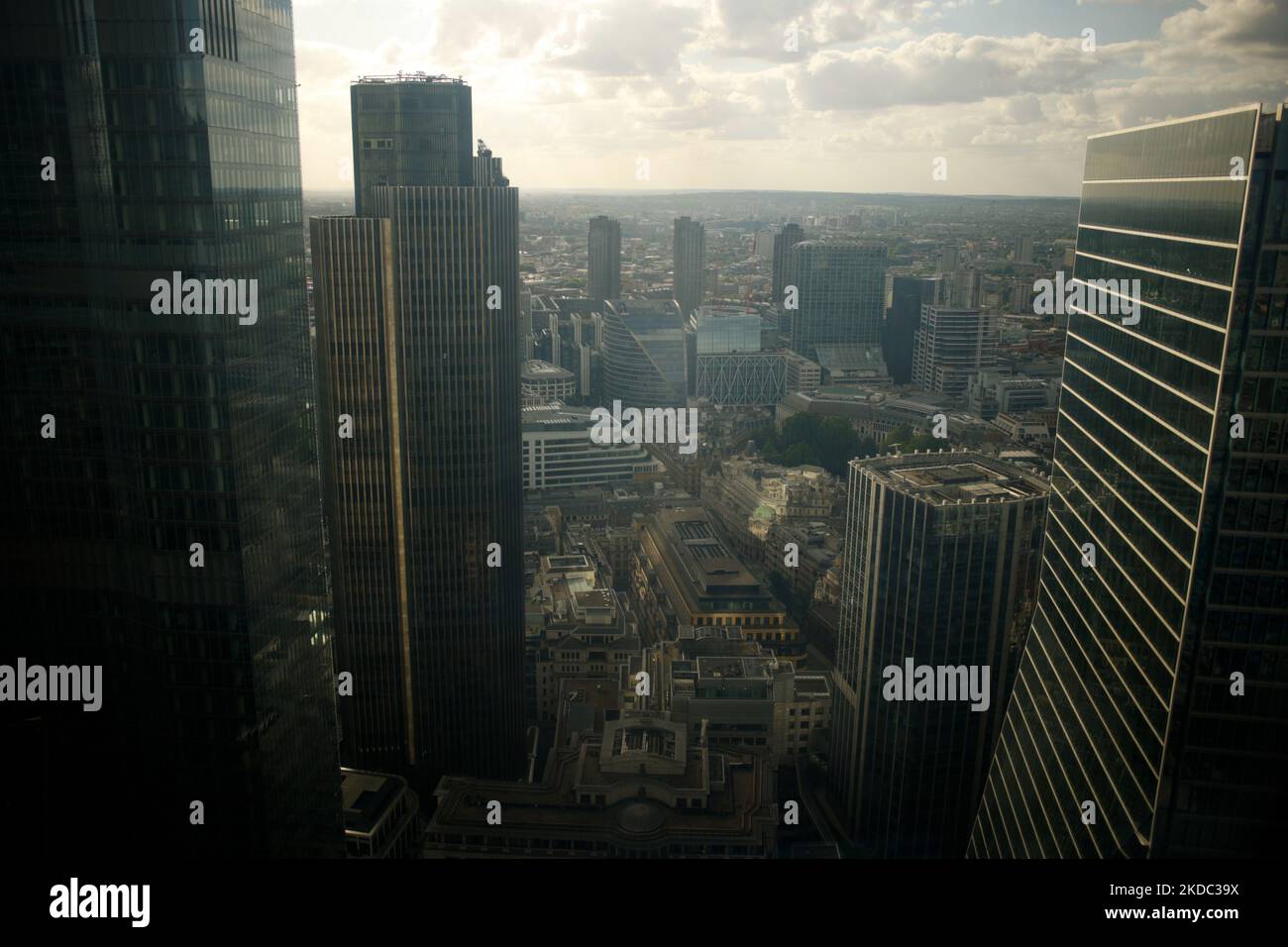 The Tower 42 skyscraper stands in the City of London financial district ...