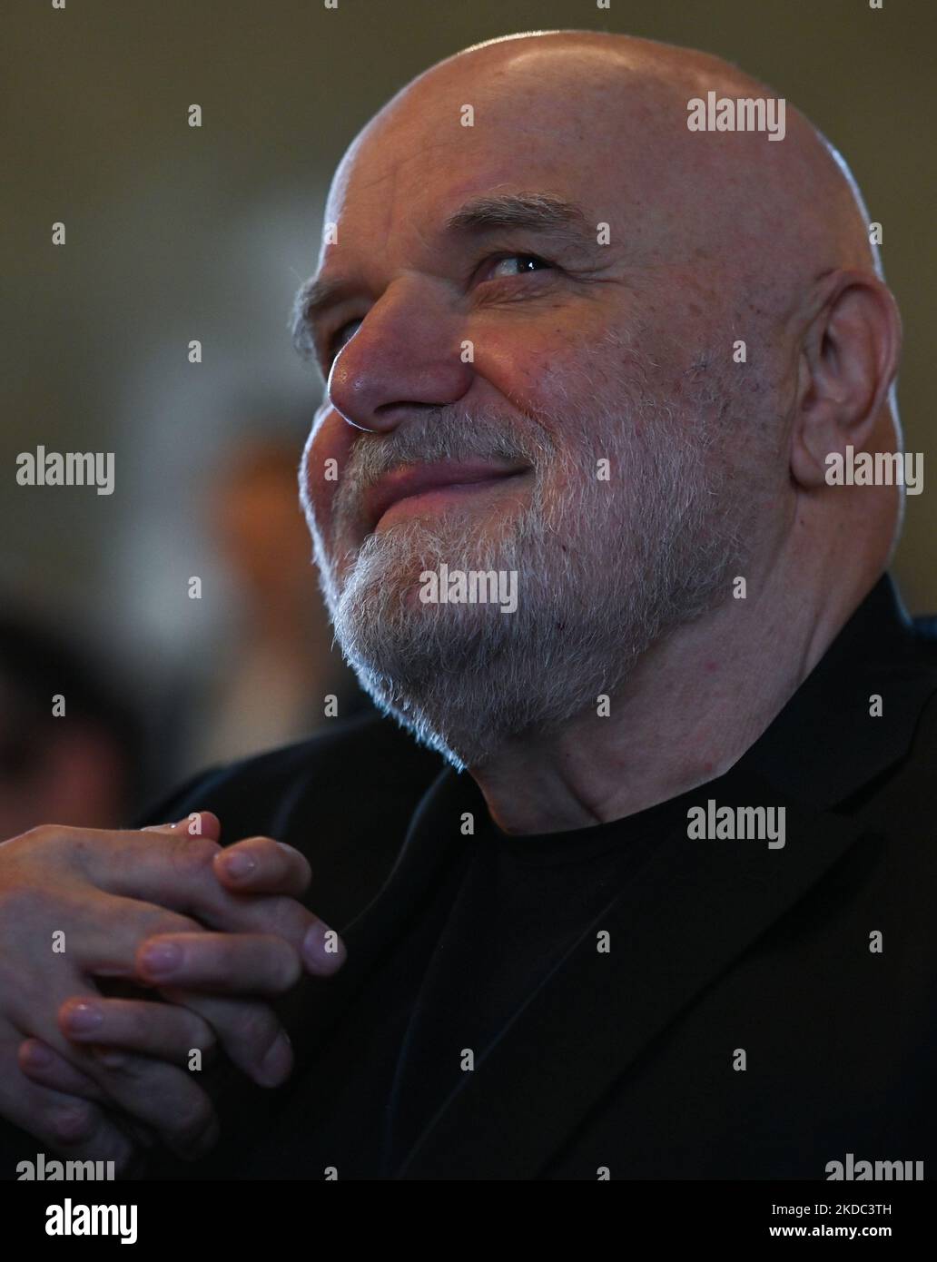 Andrzej Mleczko at the Krakow City Hall. Andrzej Mleczko, a Polish ...