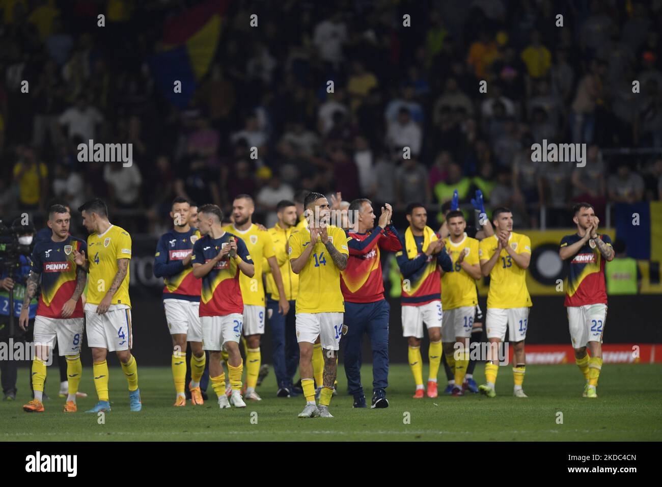 Marius Marin in action during the UEFA Nations League -League B Group 3 ...