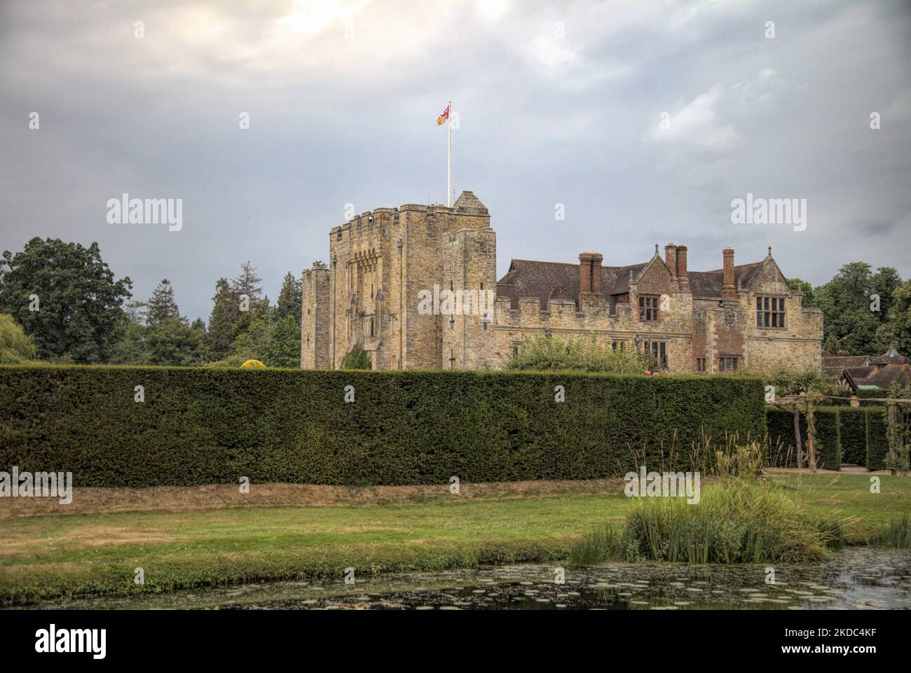 The Hever Castle in Hever village, UK Stock Photo - Alamy