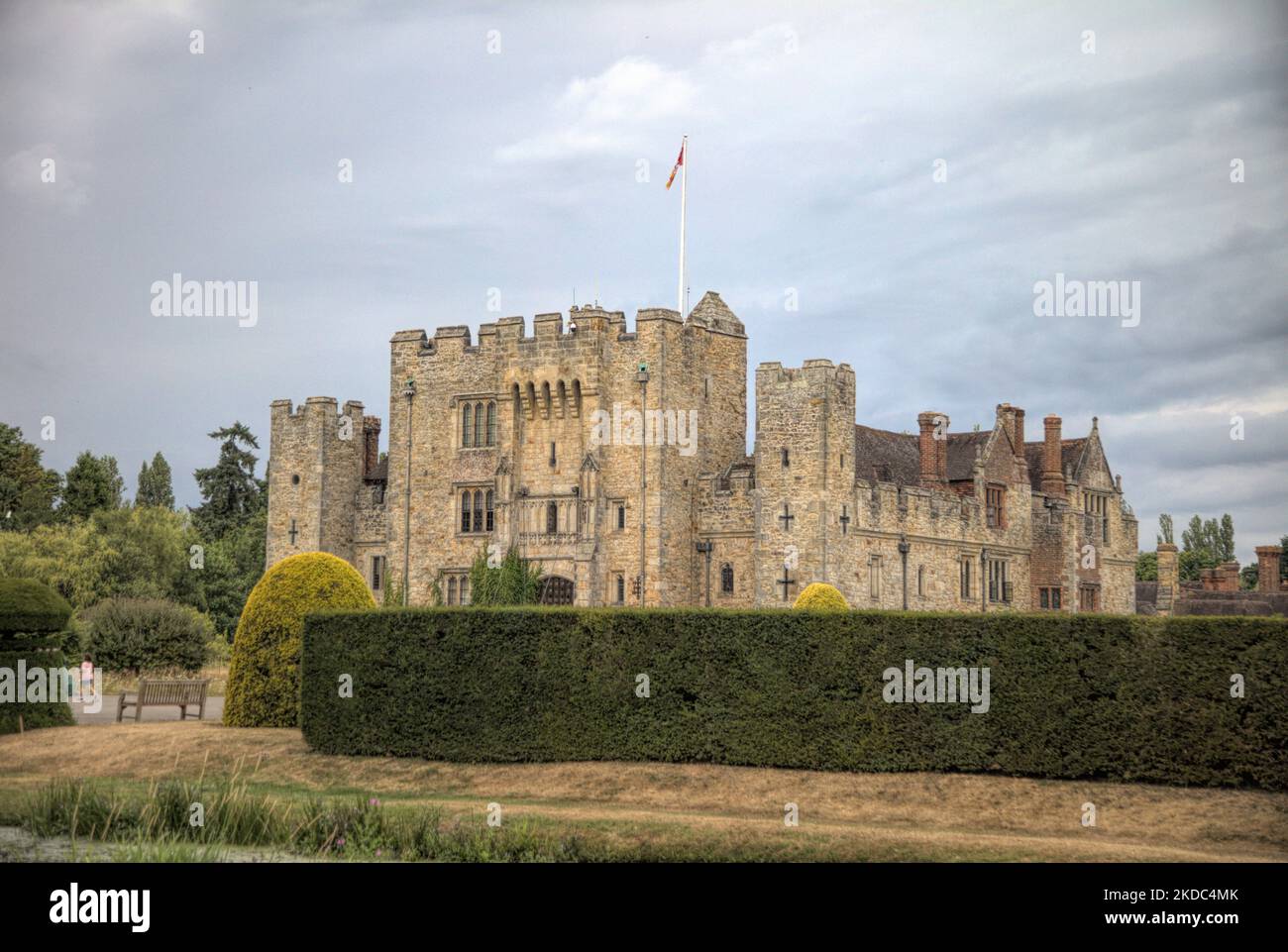 The Hever Castle in Hever village, UK Stock Photo - Alamy