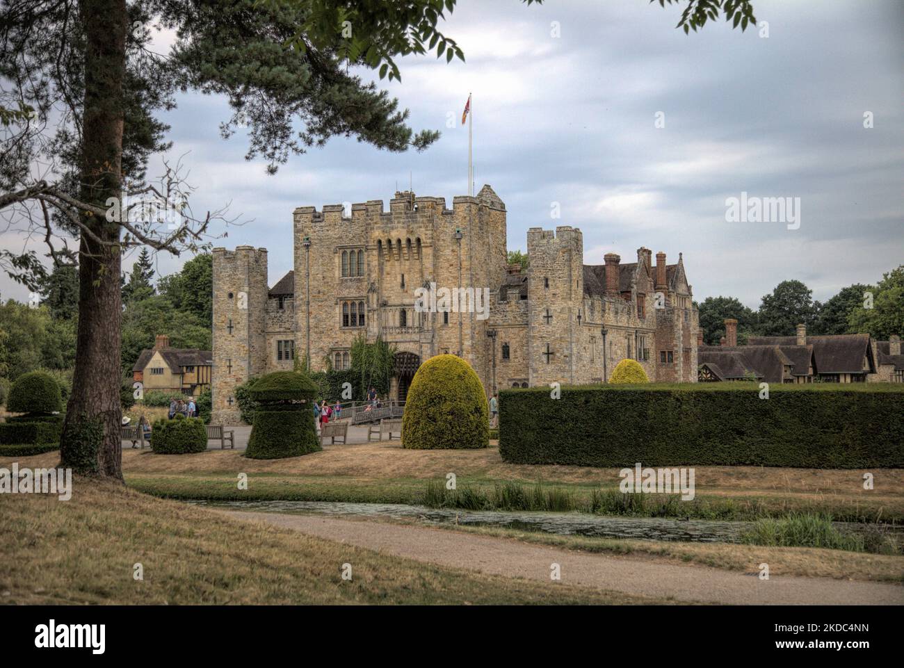 The Hever Castle in Hever village, UK Stock Photo - Alamy