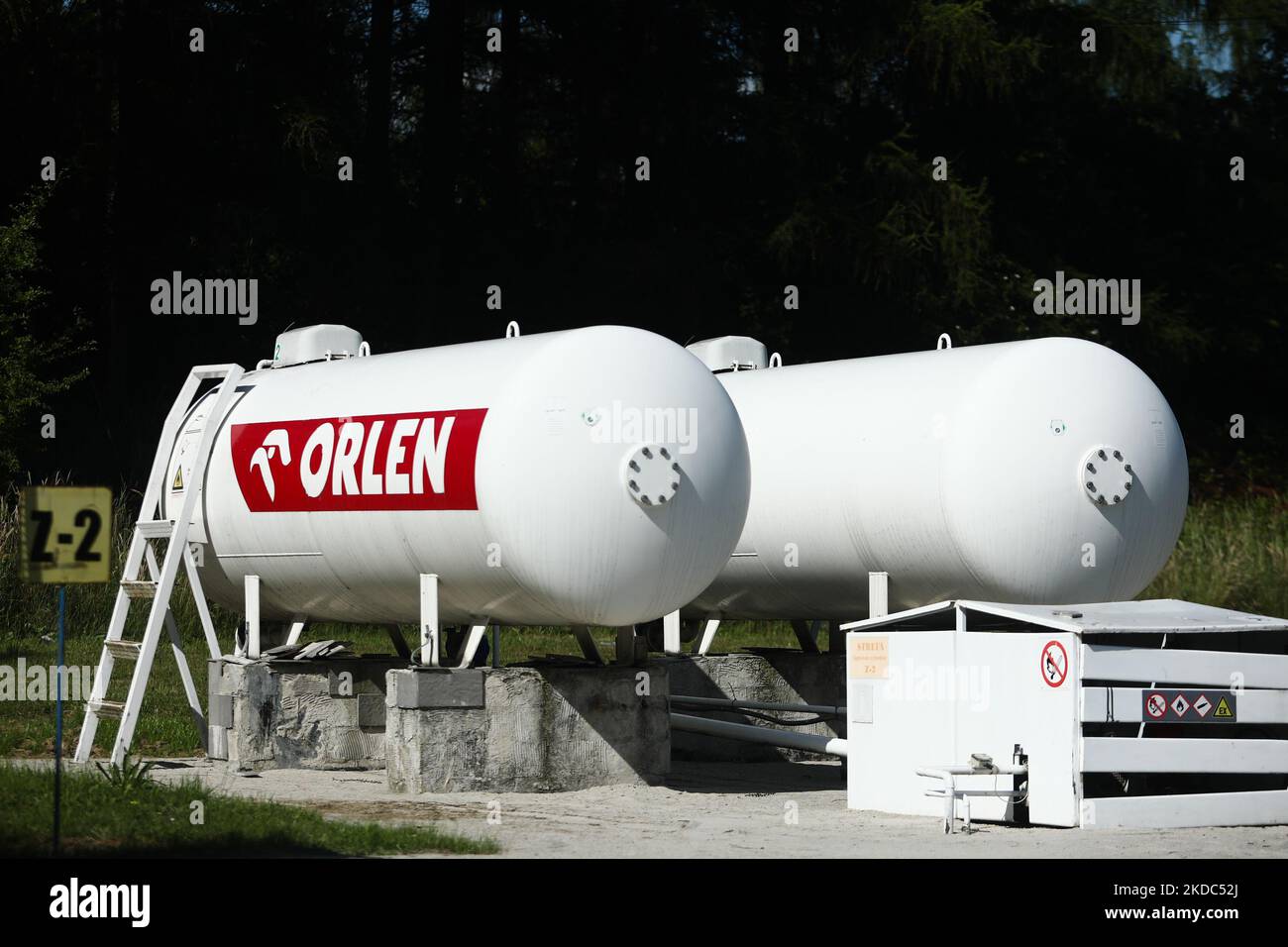 Pkn orlen petrol station hi-res stock photography and images - Alamy