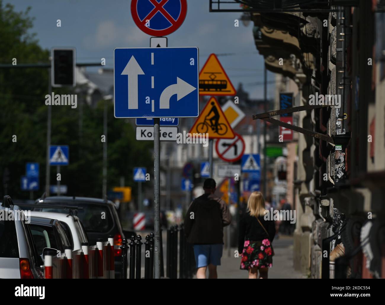 Lots of road signs hi-res stock photography and images - Alamy