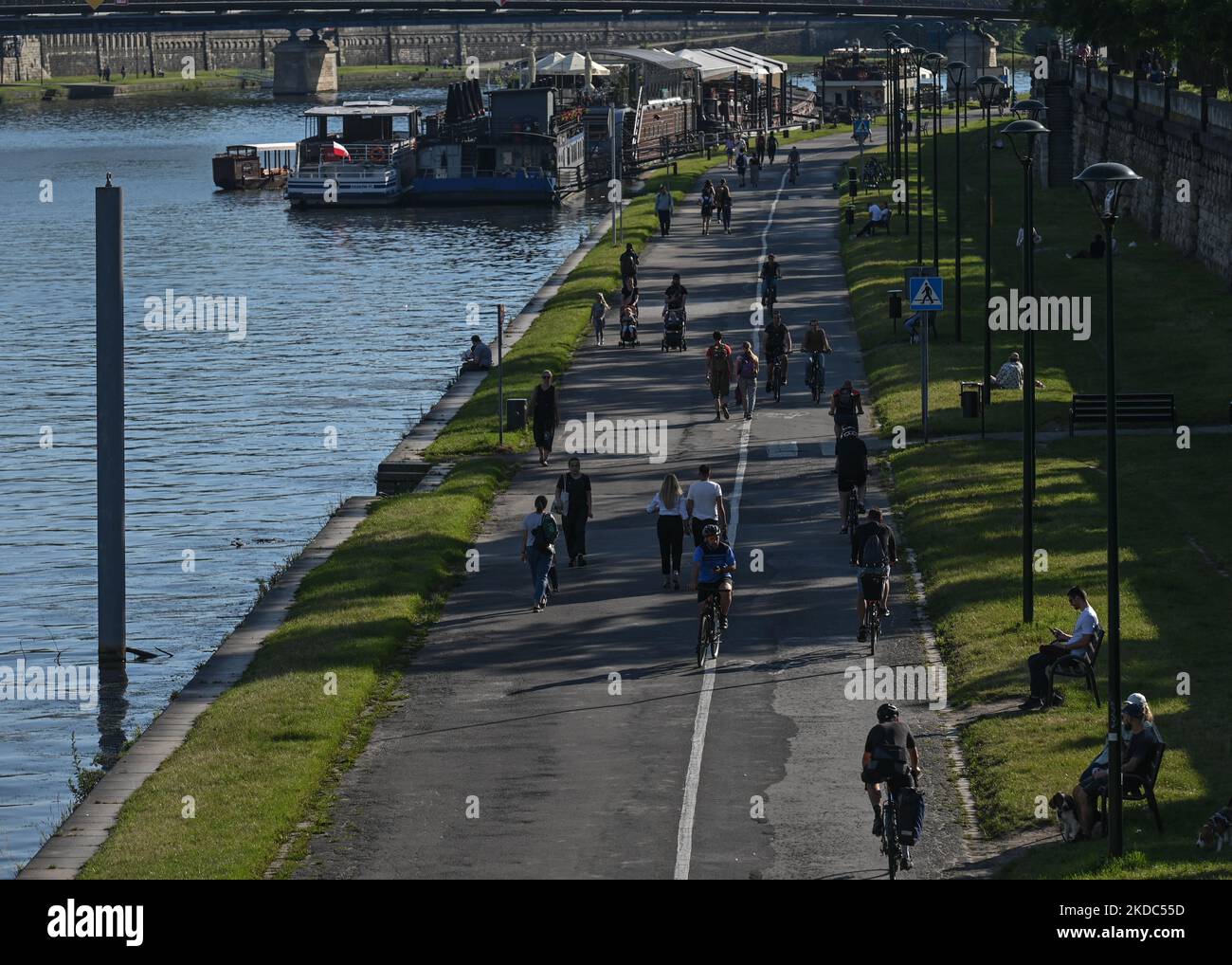 Busy vistula boulevards hi-res stock photography and images - Alamy