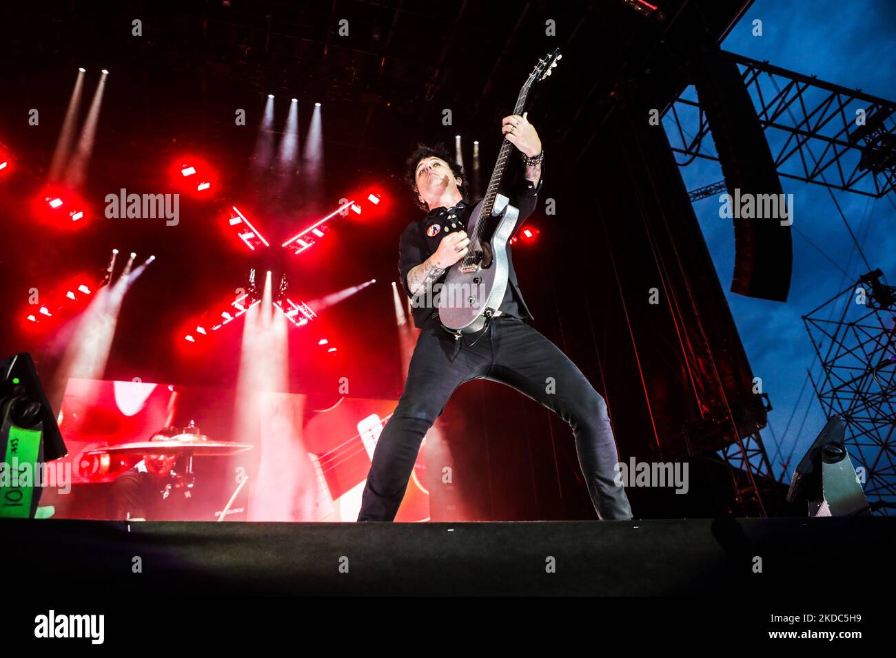 Billie Joe Armstrong of Green Day in concert at IDAYS Festival in ...
