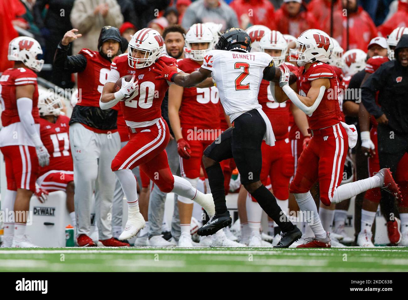 November 5, 2022: during the NCAA Football game between the Maryland ...