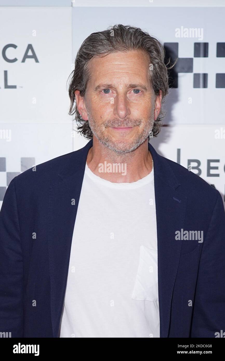 Aaron Ryder attends "The Good House" premiere during the 2022 Tribeca ...