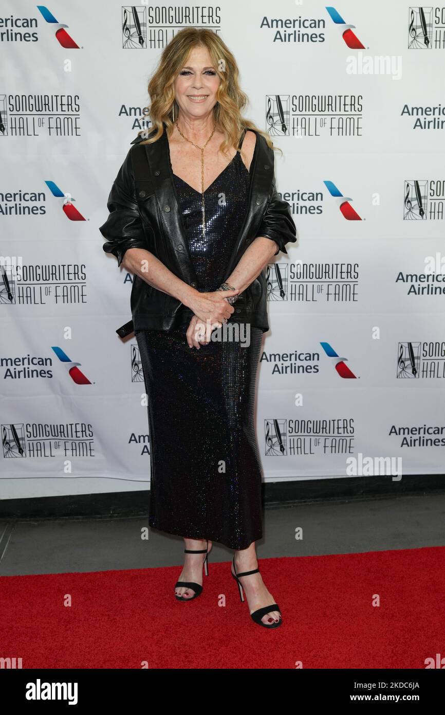 Rita Wilson attend the Songwriters Hall of Fame 51st Annual Induction ...