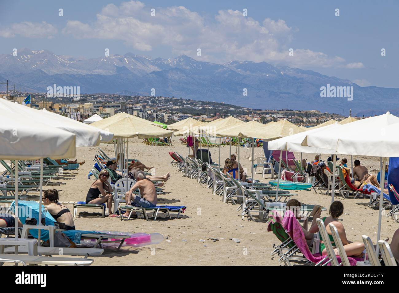 Beautiful greek woman in bikini hi-res stock photography and images - Alamy
