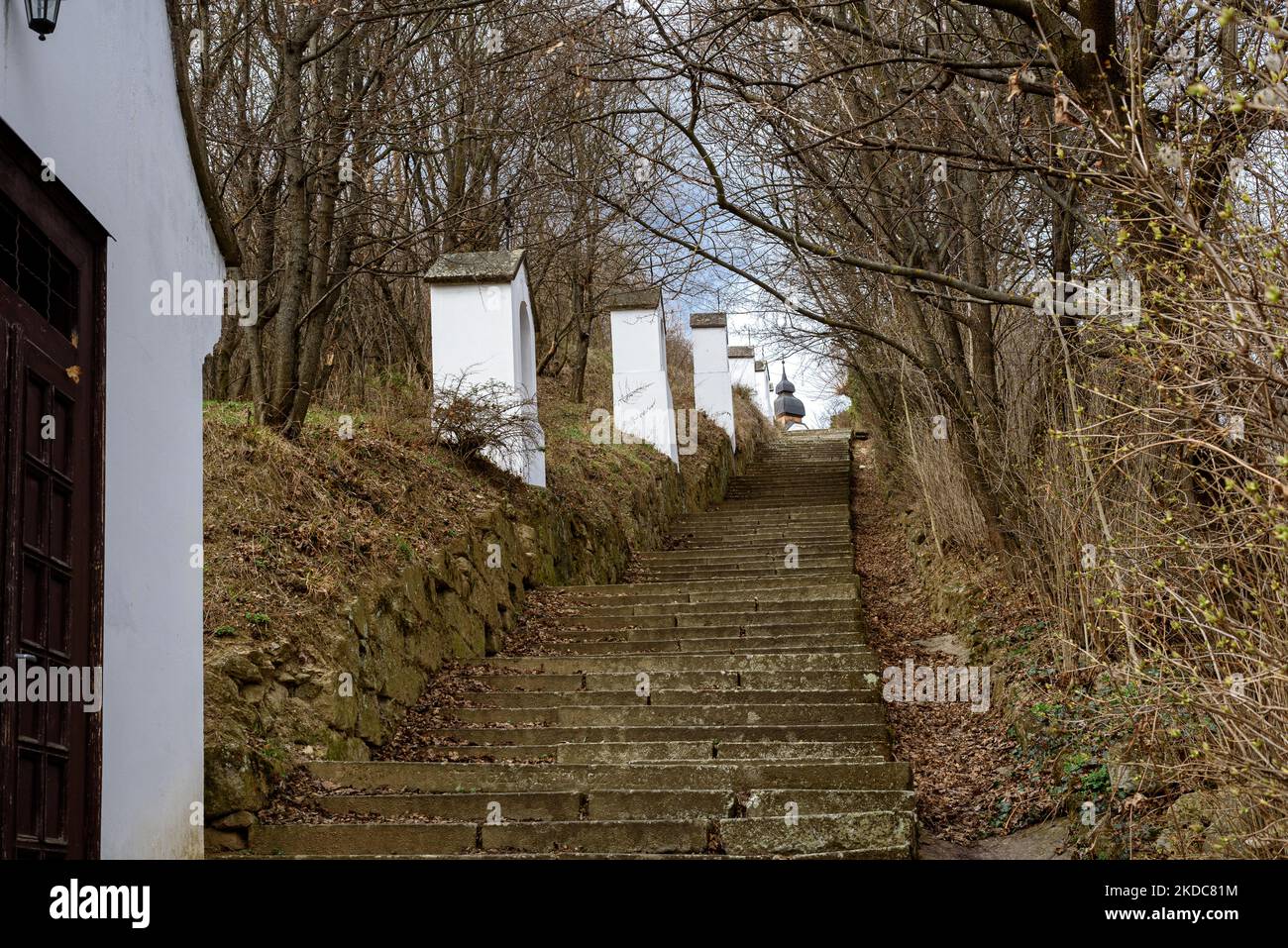 Calvary chapel and stations. The stations grew out of imitations of the ...