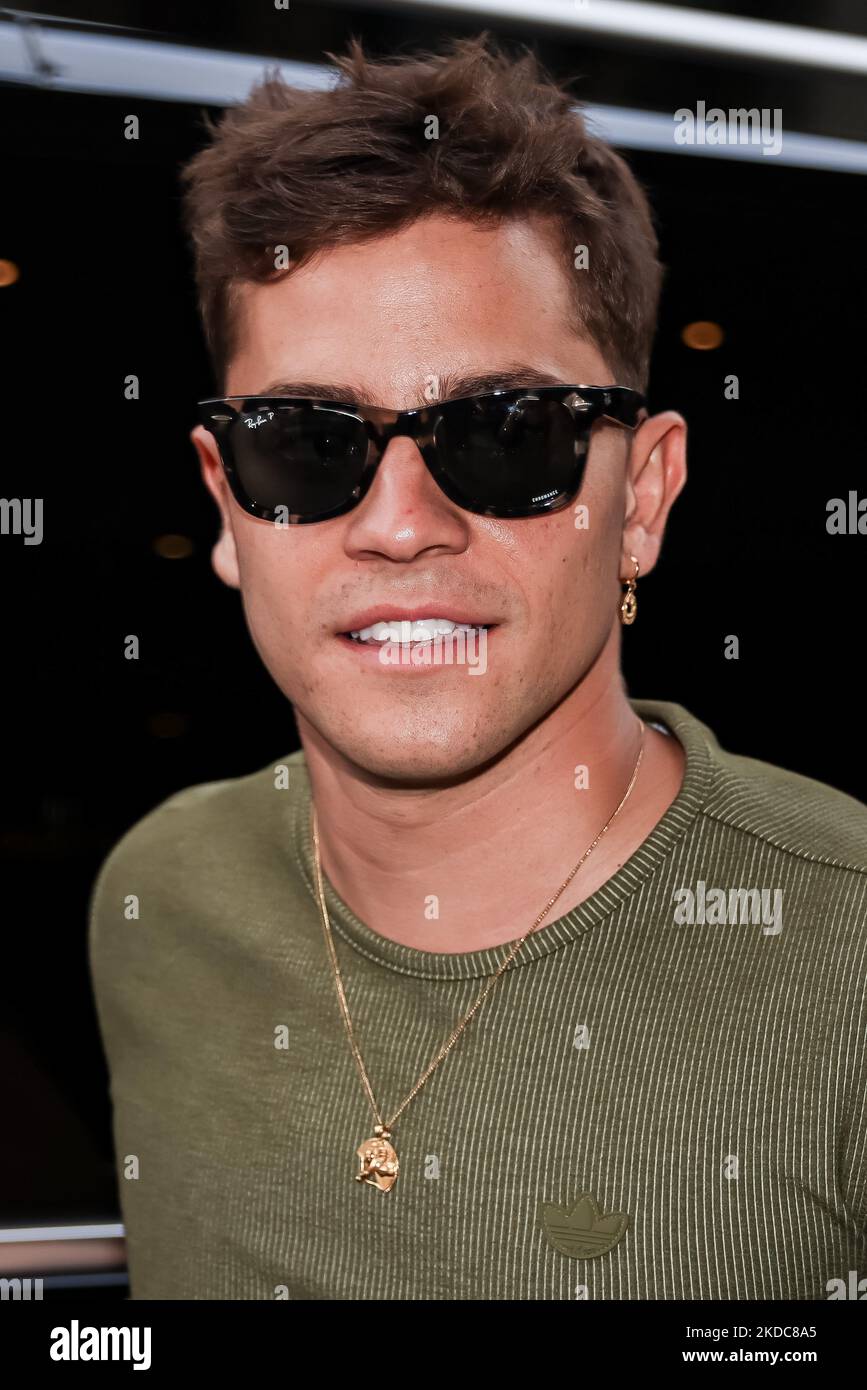 André Lamoglia leaves Palazzo Parigi Hotel during the Milan Men's ...