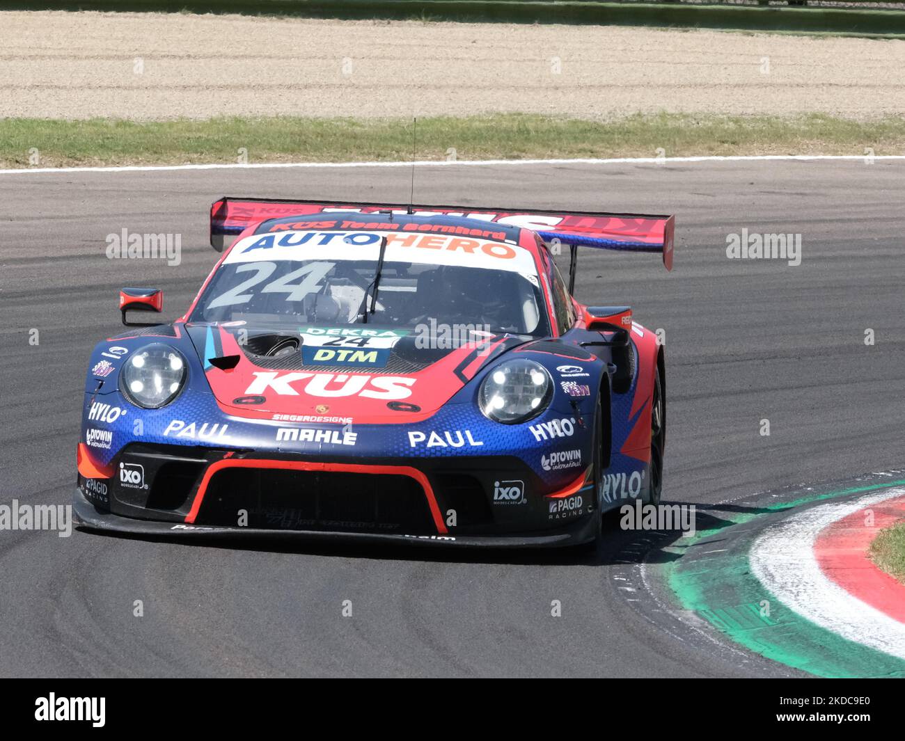 Thomas Preining-AUT-Porsche-KÜS Team Bernhard (GER) during DTM Race ...