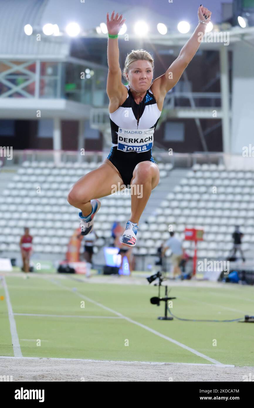 Derkach participate in the Meeting Madrid a World Athletics Continental ...