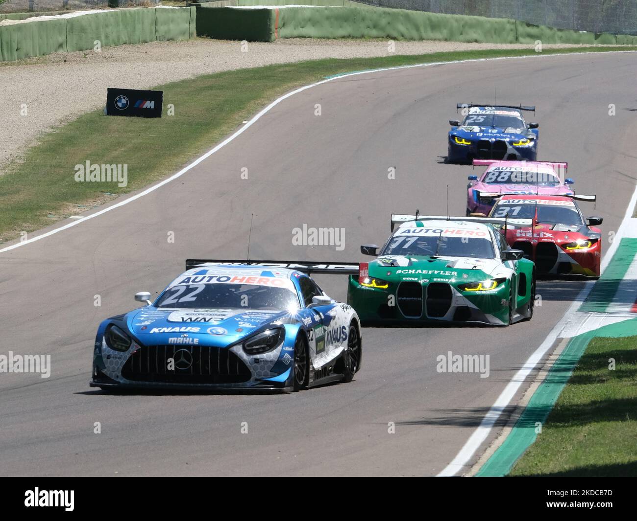 Lucas Auer-AUT-Mercedes-Mercedes-AMG Team Winward (GER) during Race 2 ...