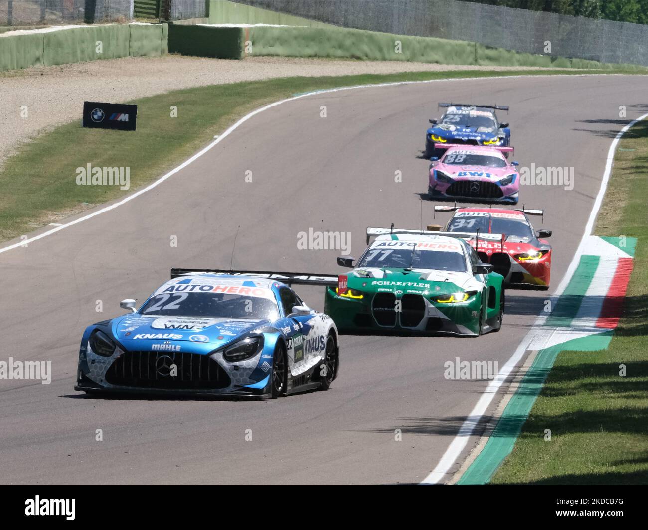Lucas Auer-AUT-Mercedes-Mercedes-AMG Team Winward (GER) during Race 2 ...