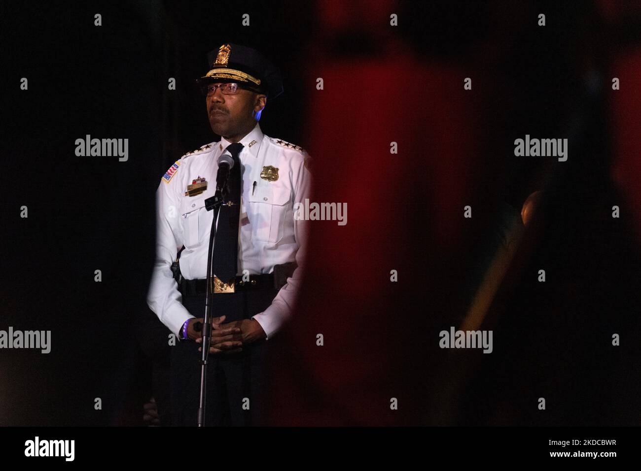 Robert J. Contee III, Chief of the Metropolitan Police Department ...