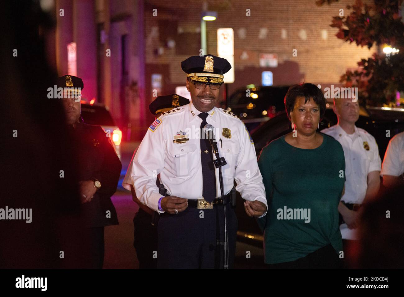 Robert J. Contee III, Chief of the Metropolitan Police Department ...