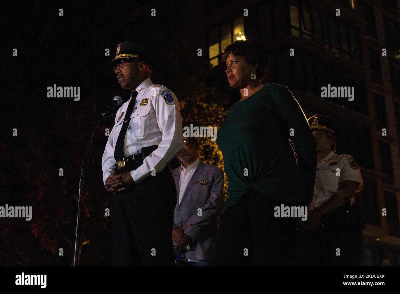 Robert J. Contee III, Chief of the Metropolitan Police Department ...