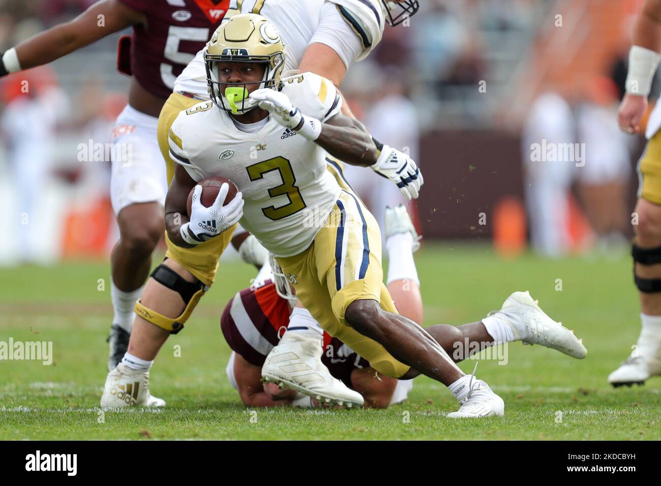 Blacksburg, Virginia, USA. 5th Nov, 2022. Georgia Tech Yellow Jackets ...