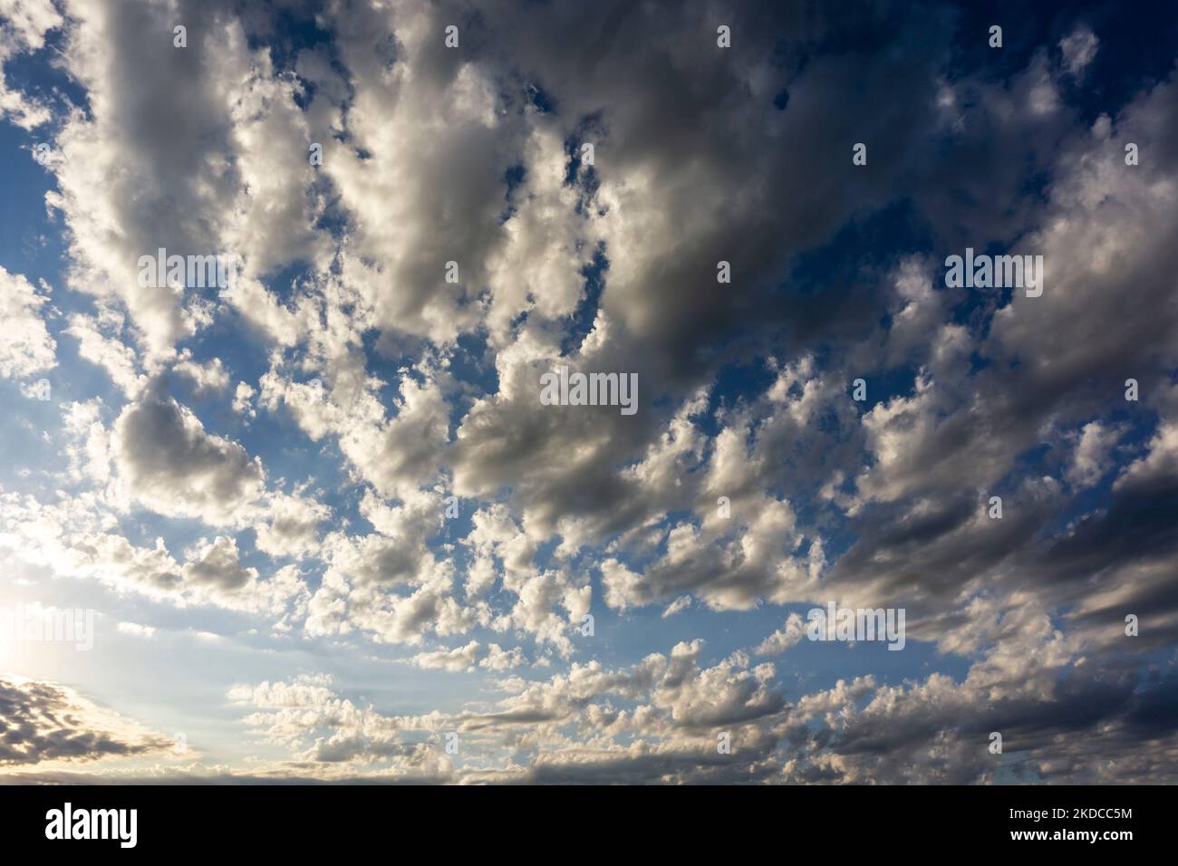 Background cloudy sunset / sunrise sky with no foreground Stock Photo ...