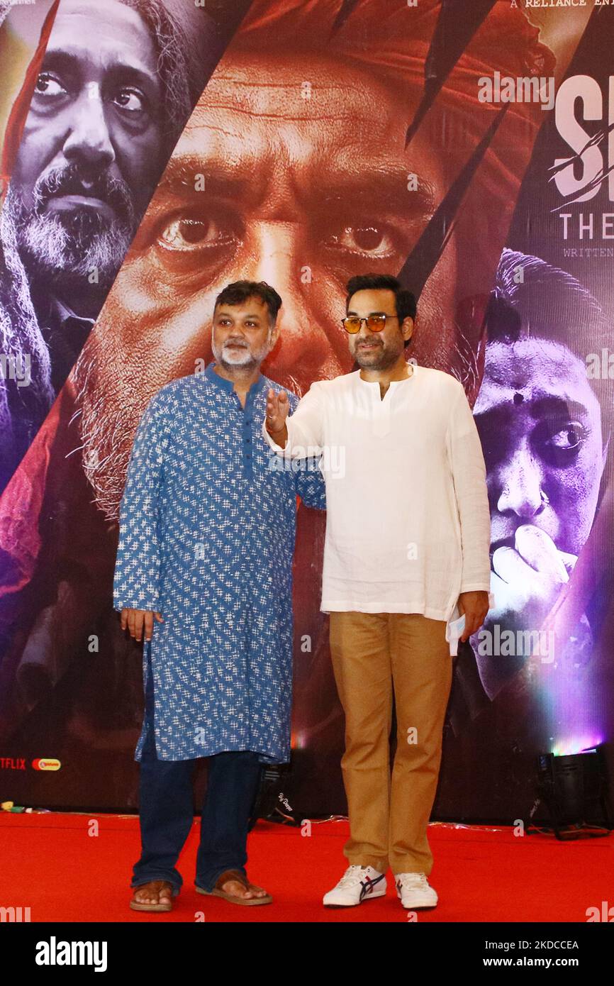 Bollywood Actor Pankaj Tripathi and Film Director Srijit Mukherjee meet ...