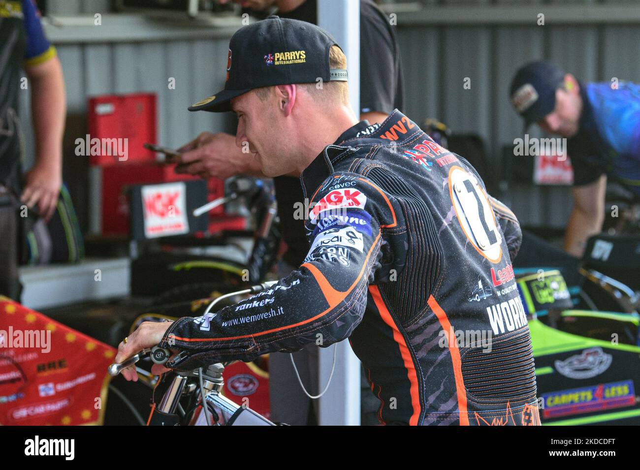 Steve Worrall of Wolverhampton Parrys International Wolves during the ...