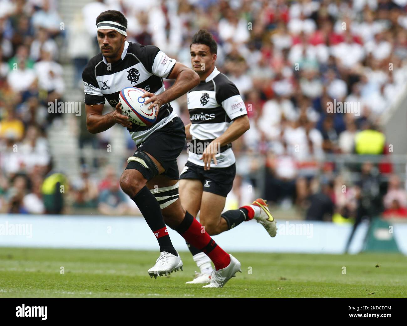 Dylan Cretin(Lyon)of Barbarians F.C. during International Friendly ...