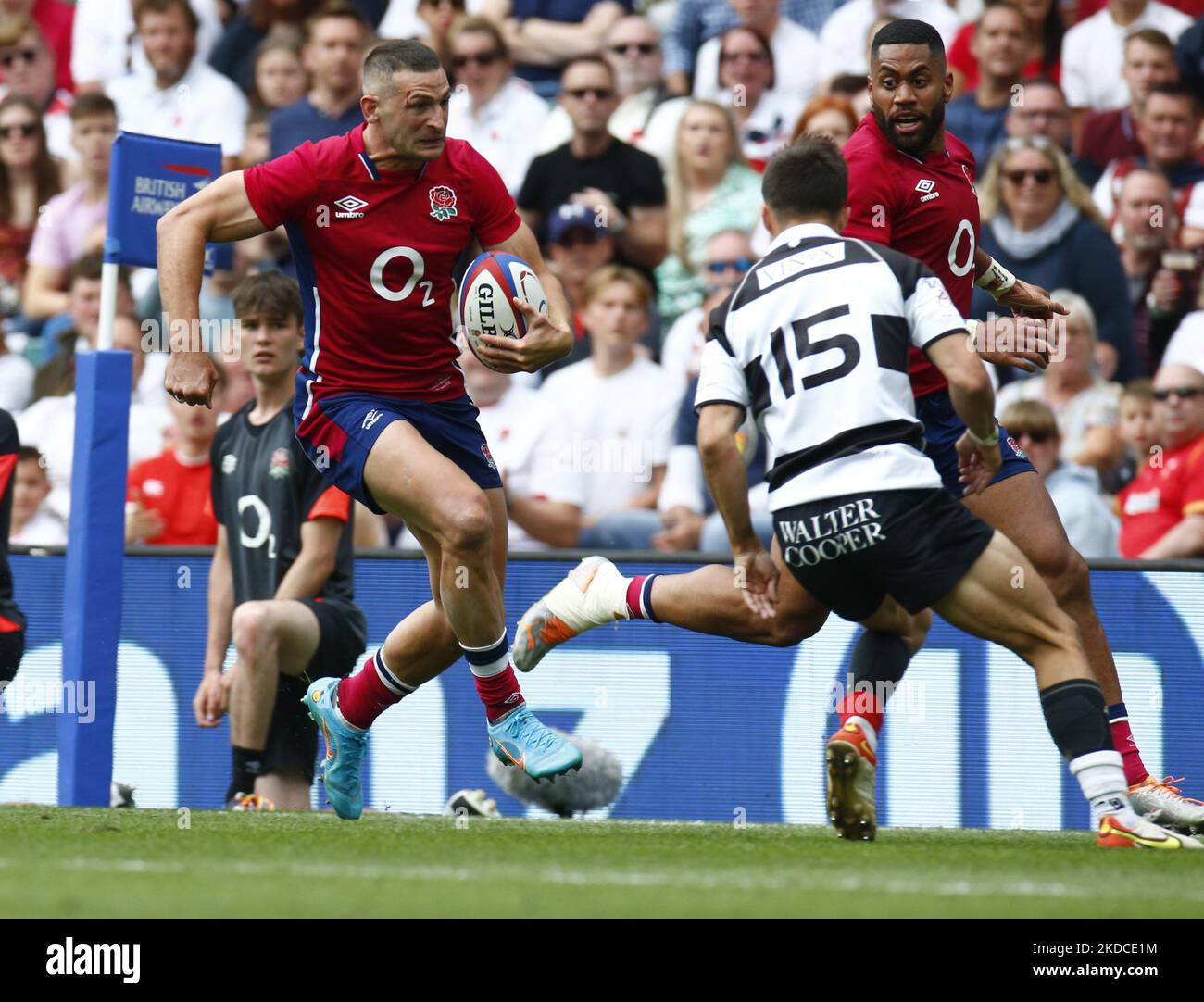 England's Jonny May (Gloucester Rugby, 69 caps) during International ...