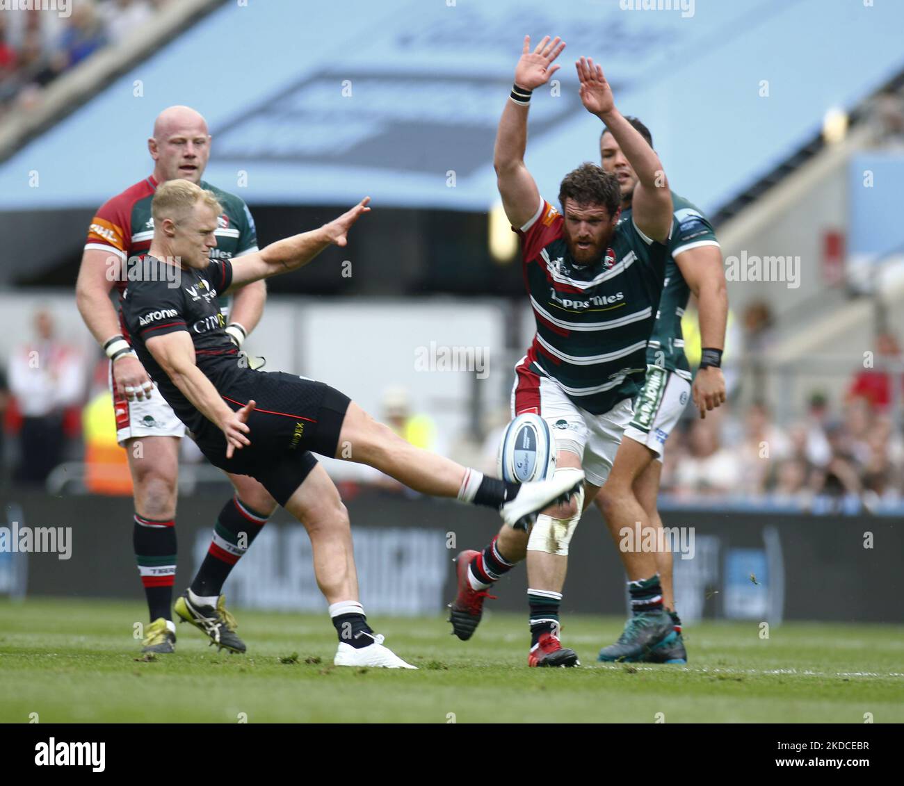 Julian montoya leicester tigers hi-res stock photography and images - Alamy