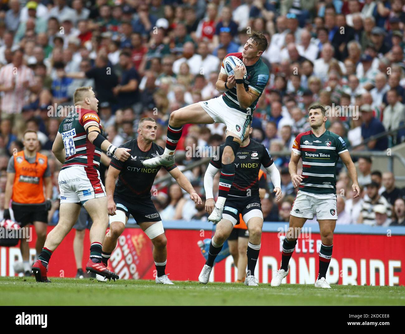 Freddie steward leicester tigers 2022 hi-res stock photography and ...