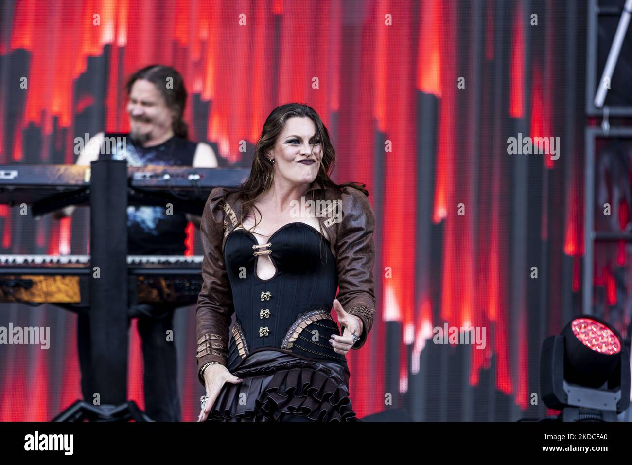 Nightwish perform live at Pinkpop Festival 2022 on June 17, 2022 in Megaland Landgraaf ...