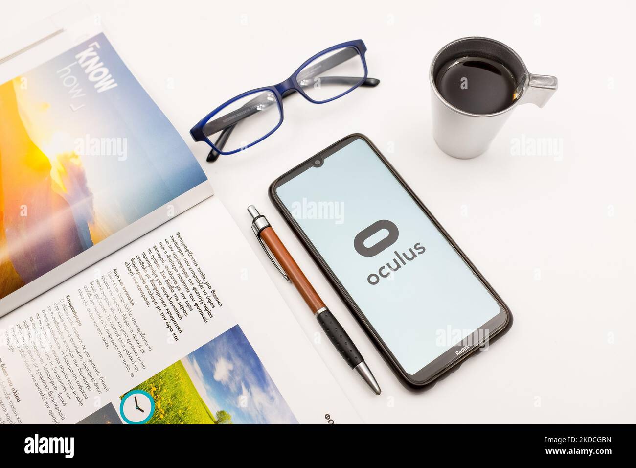 Oculus logo hi-res stock photography and images - Alamy